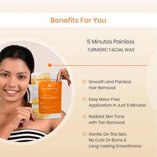 Buy Best Herbal Turmeric Facial Wax Powder Online | The Wellness Shop