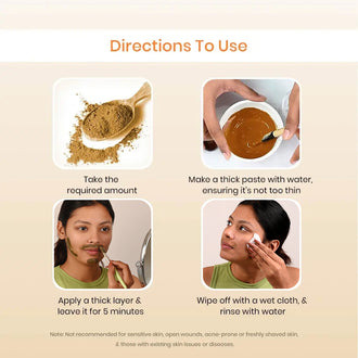 Buy Best Herbal Turmeric Facial Wax Powder Online | The Wellness Shop