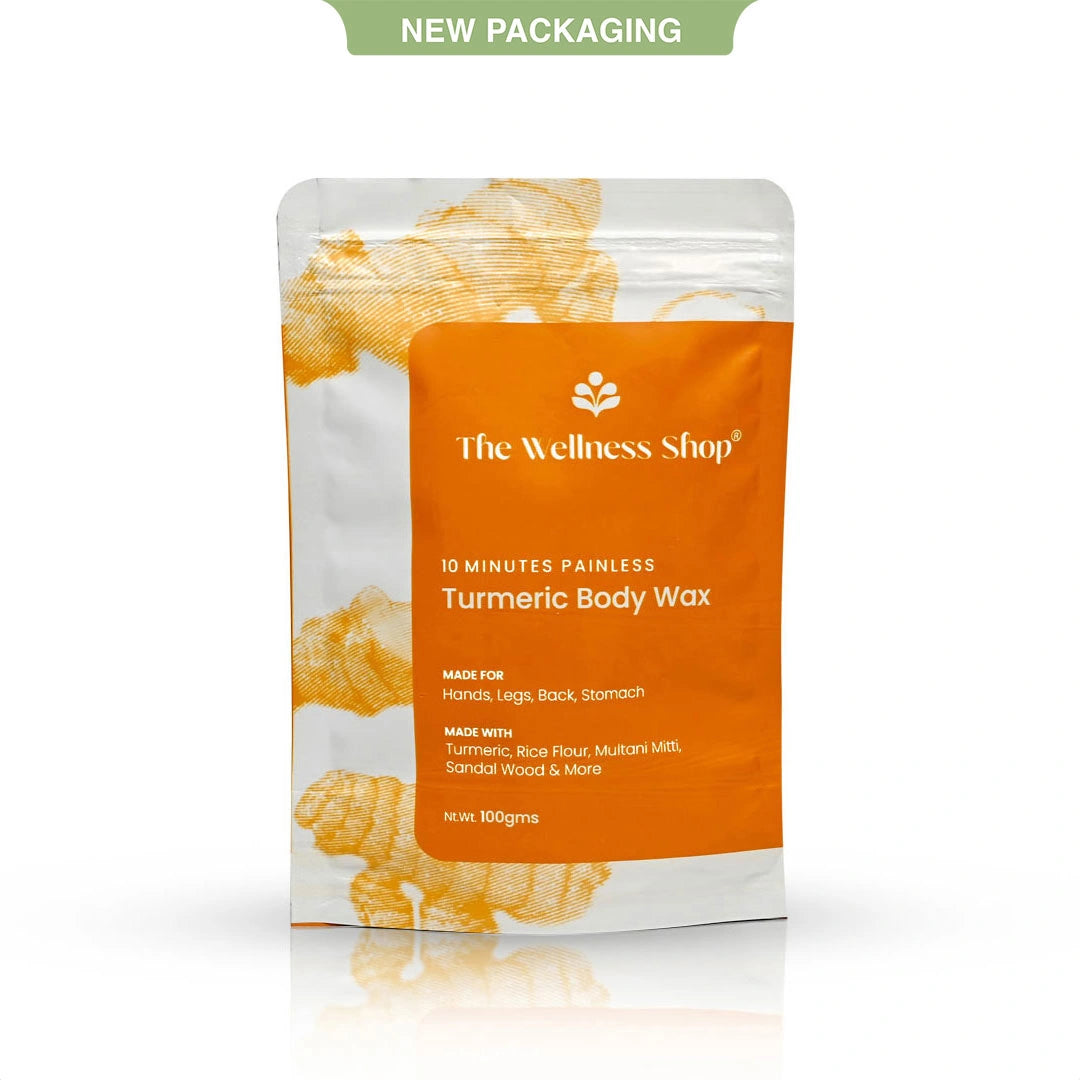 Buy Natural Turmeric Full Body Wax Powder Online - The Wellness Shop