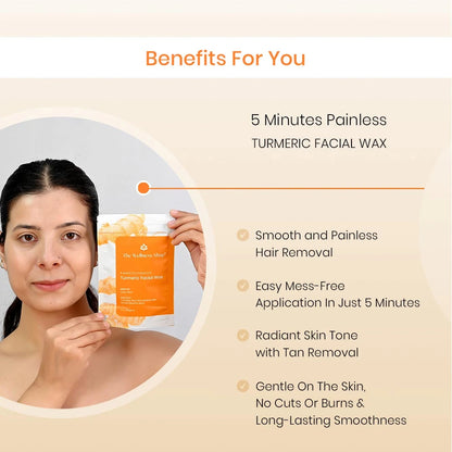 Buy Best Herbal Turmeric Facial Wax Powder Online | The Wellness Shop