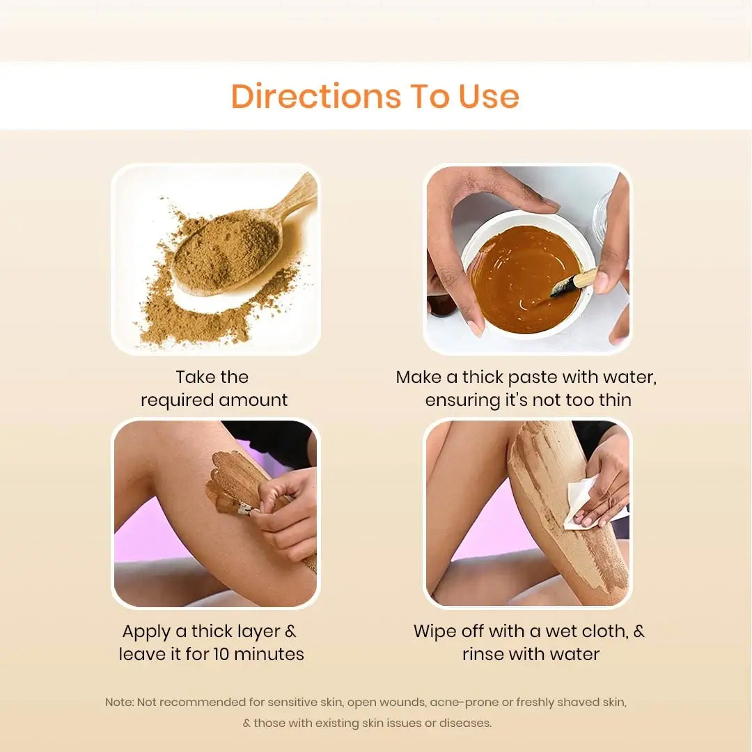 Buy Natural Turmeric Full Body Wax Powder Online - The Wellness Shop